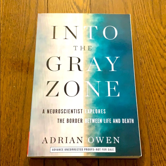 Other | 63 Into The Gray Zone By Adrian Owen Book | Poshmark